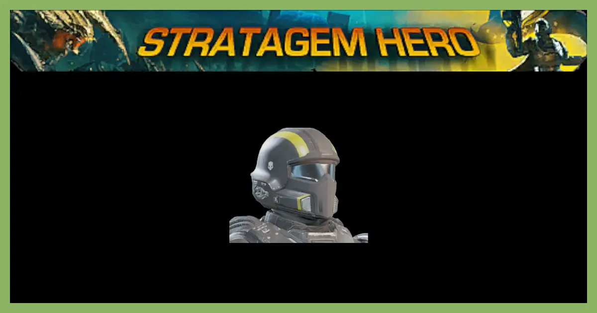 StratagemHero // DB // Helmets